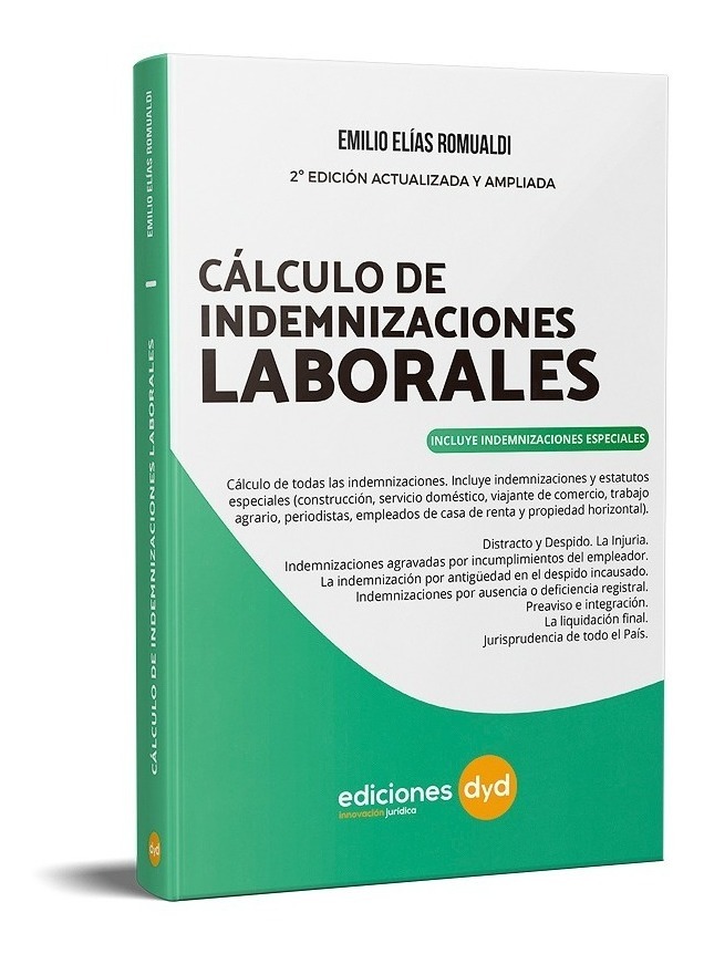 Cálculo De Indemnizaciones Laborales - ediciones dyd