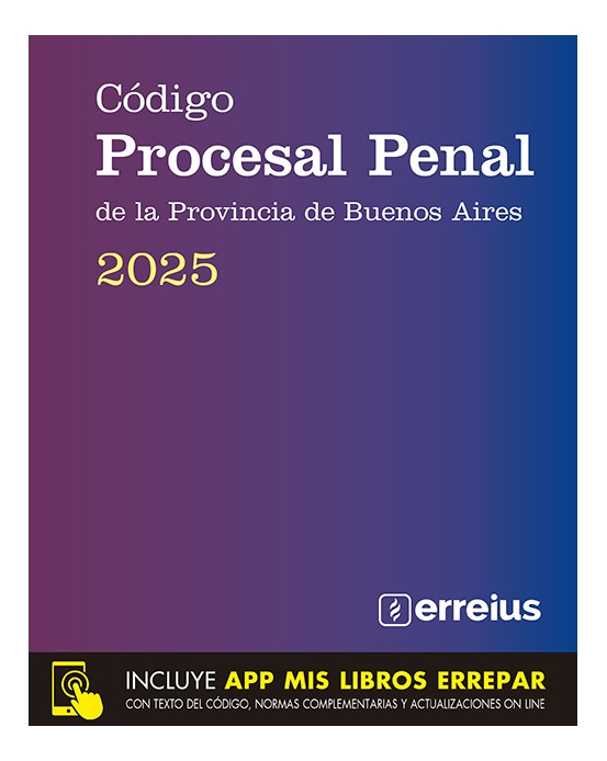 Código Procesal Penal De La Provincia De Buenos Aires 2025 - ediciones dyd