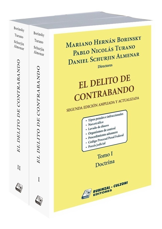 El Delito De Contrabando 2ª Edición - Borinsky - ediciones dyd