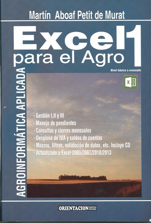 Excel Para El Agro 1 - Agroinformatica Aplicada - ediciones dyd