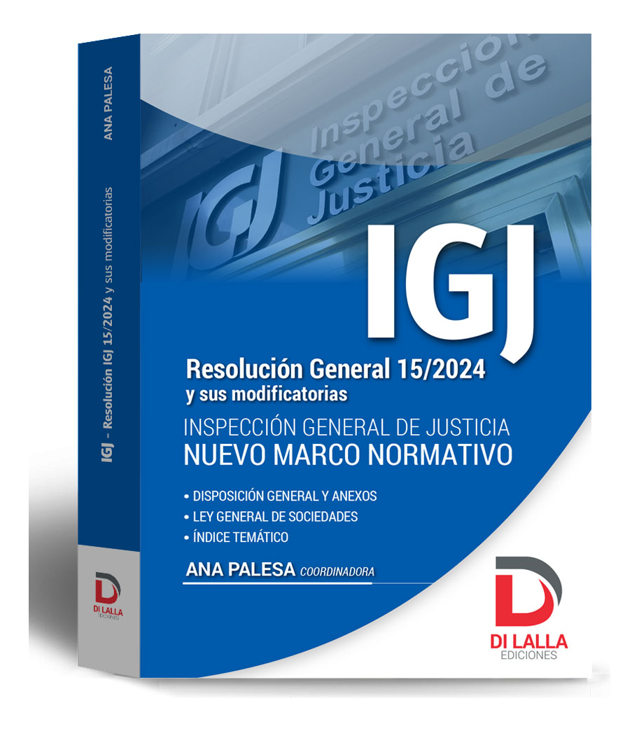 Igj Resolución General 15/2024 Y Sus Modificaciones - ediciones dyd