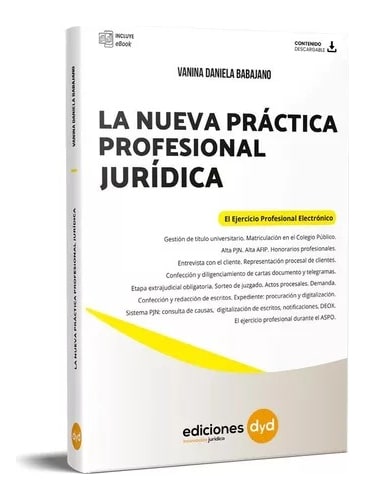 La Nueva Practica Profesional Jurídica - ediciones dyd