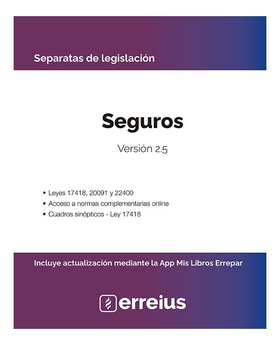 Separatas Seguros 2.5 - ediciones dyd