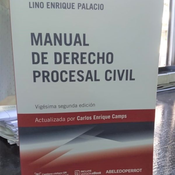 Manual De Derecho Procesal Civil Última Ed. - Lino Palacio - ediciones dyd